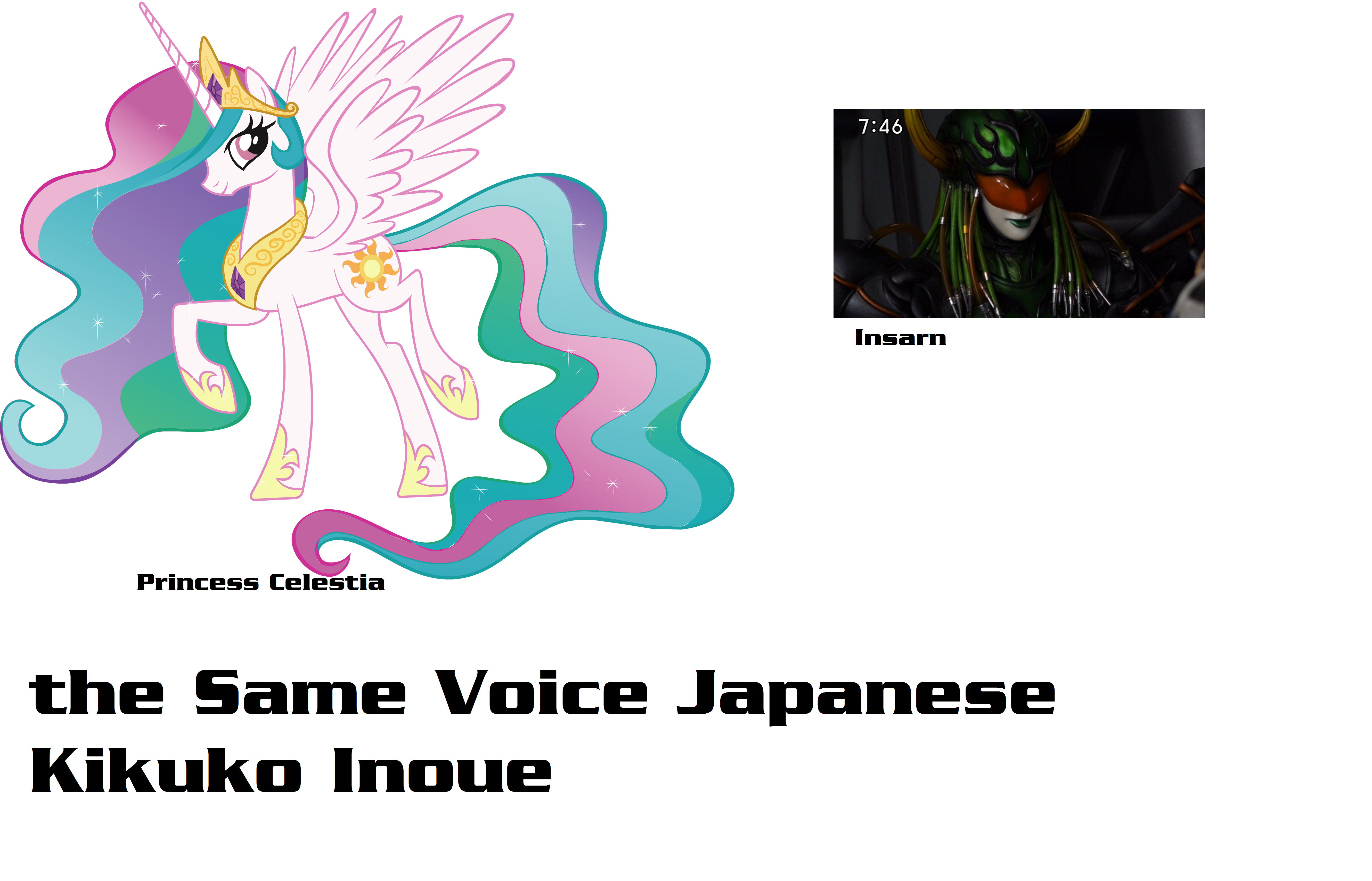 #585321 - safe, princess celestia, exploitable meme, gokaiger, insarn ...