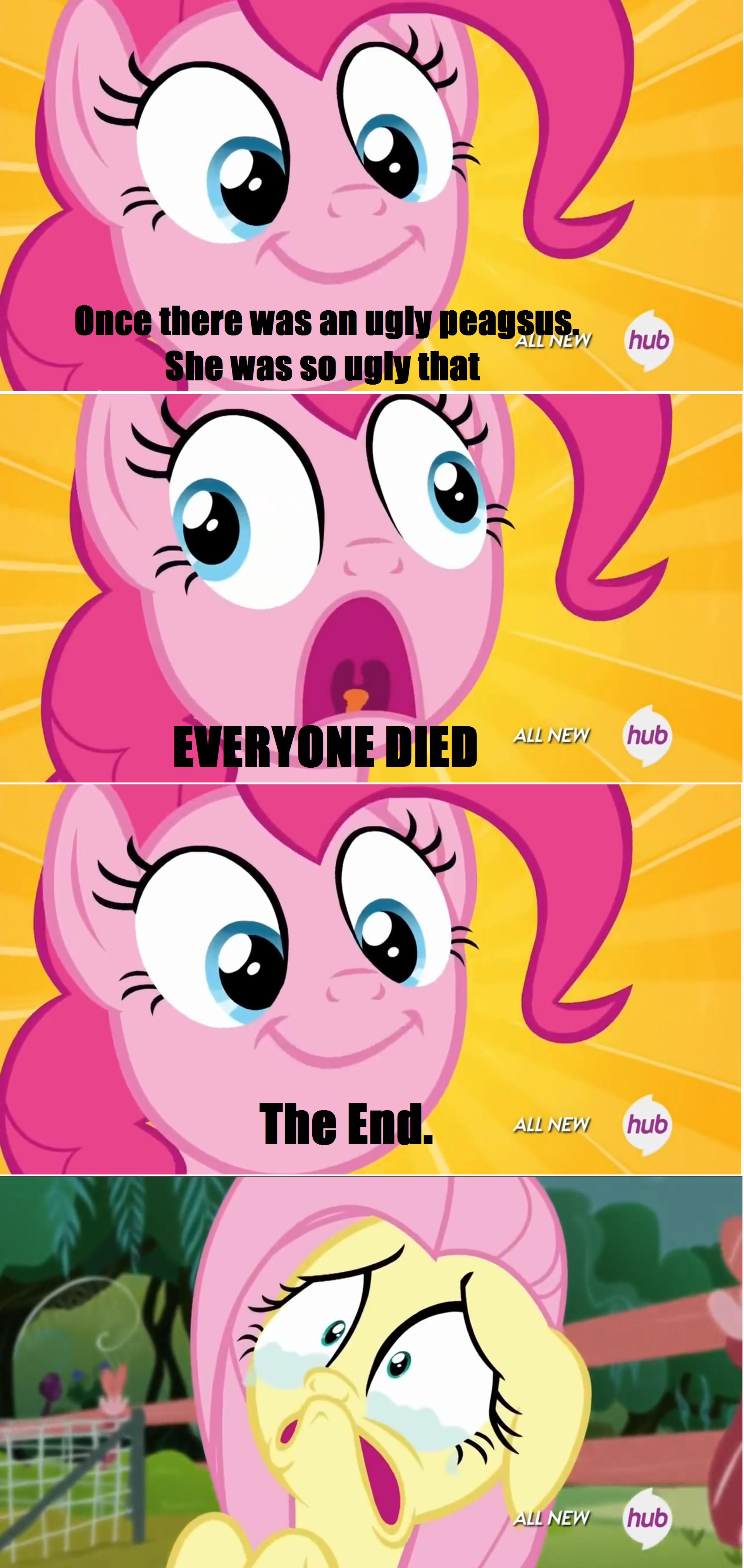#570832 - safe, edit, edited screencap, screencap, fluttershy, pinkie ...