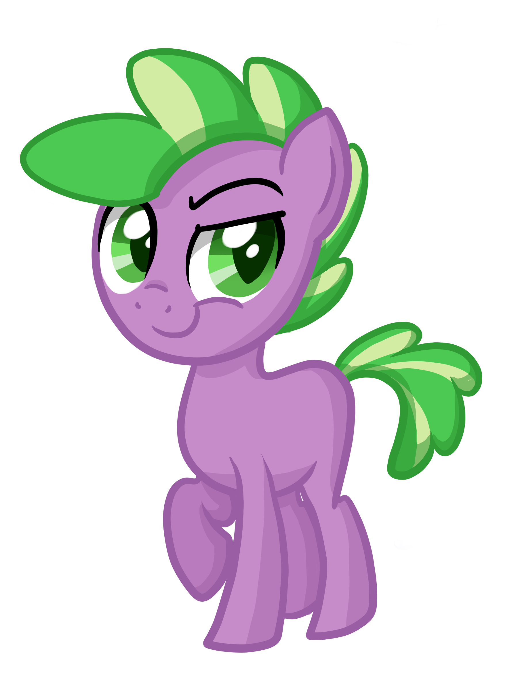 #609488 - safe, artist:thecheeseburger, spike, earth pony, pony, g4 ...