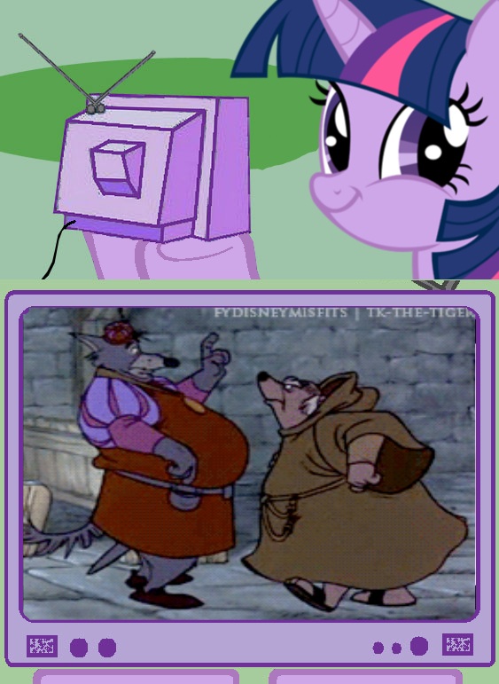 #610535 - safe, twilight sparkle, disney, exploitable meme, friar tuck ...