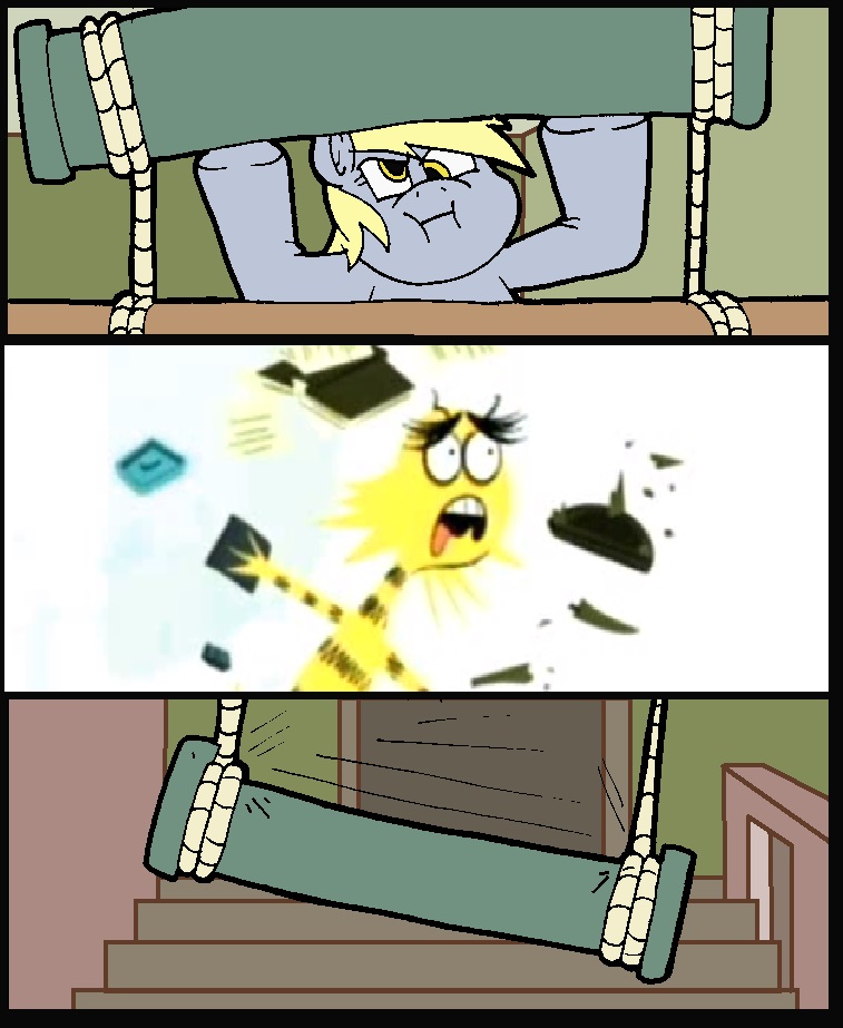 #610572 - safe, artist:alerkina2, derpy hooves, pegasus, pony, bendy ...