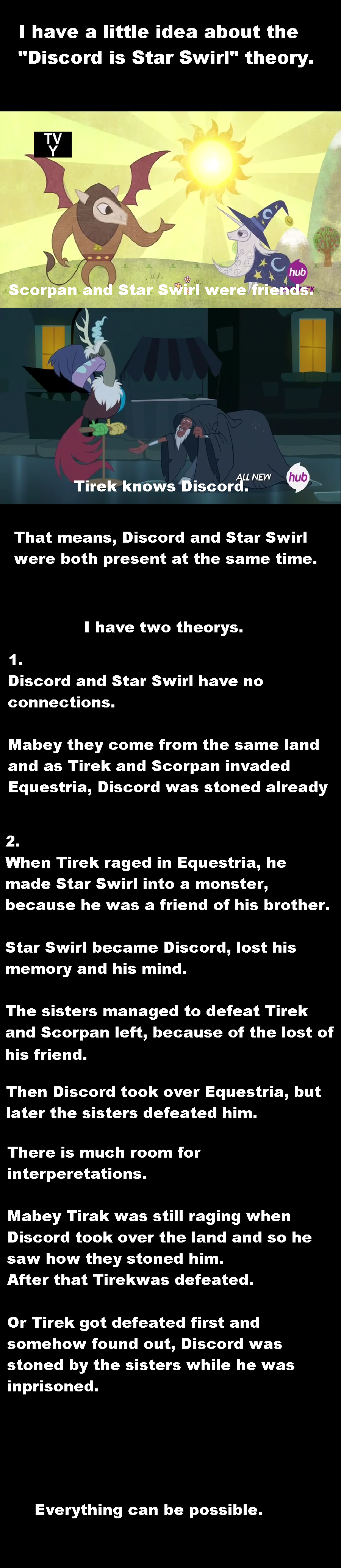 #622854 - safe, discord, lord tirek, scorpan, g4, my little pony ...