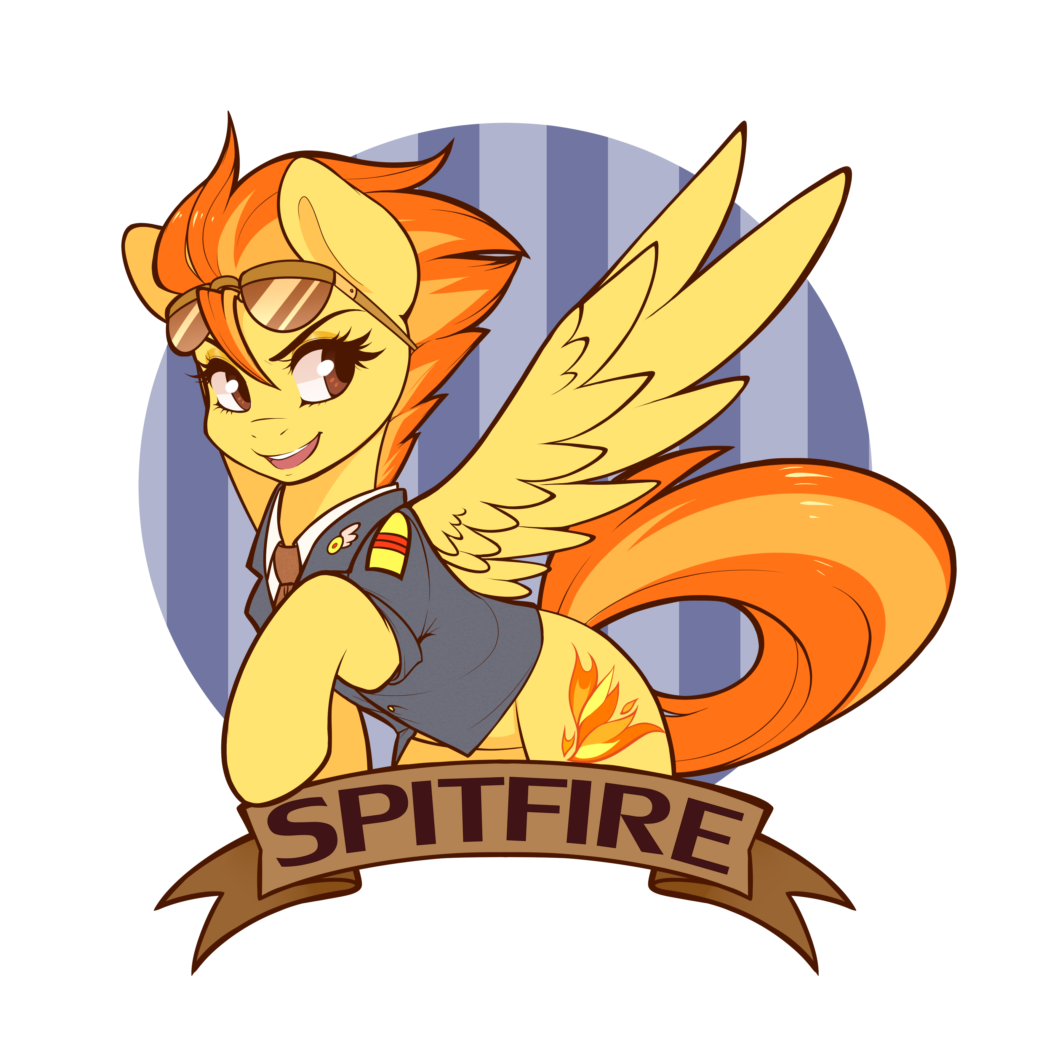 #627275 - safe, artist:spittfireart, spitfire, pegasus, pony, abstract ...
