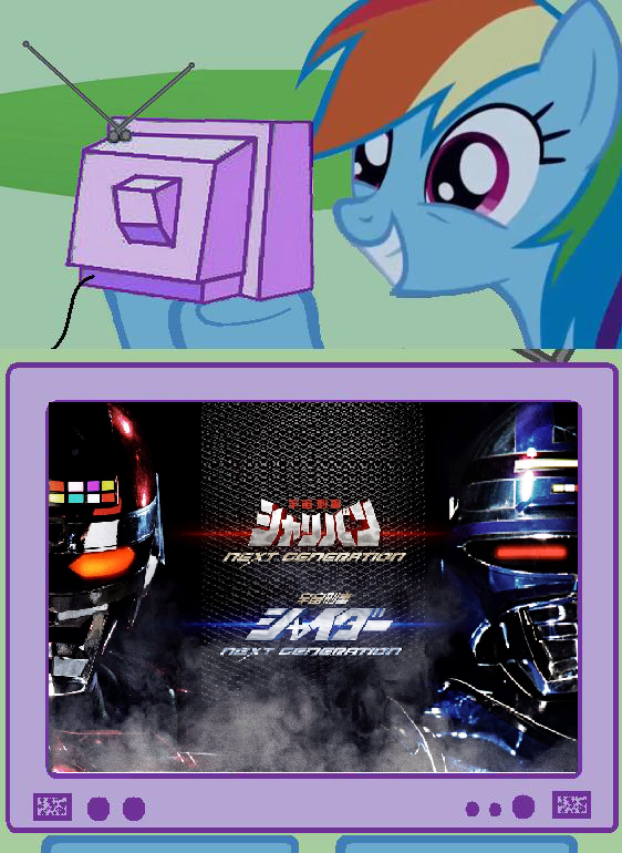 #629602 - safe, rainbow dash, exploitable meme, meme, metal heroes ...