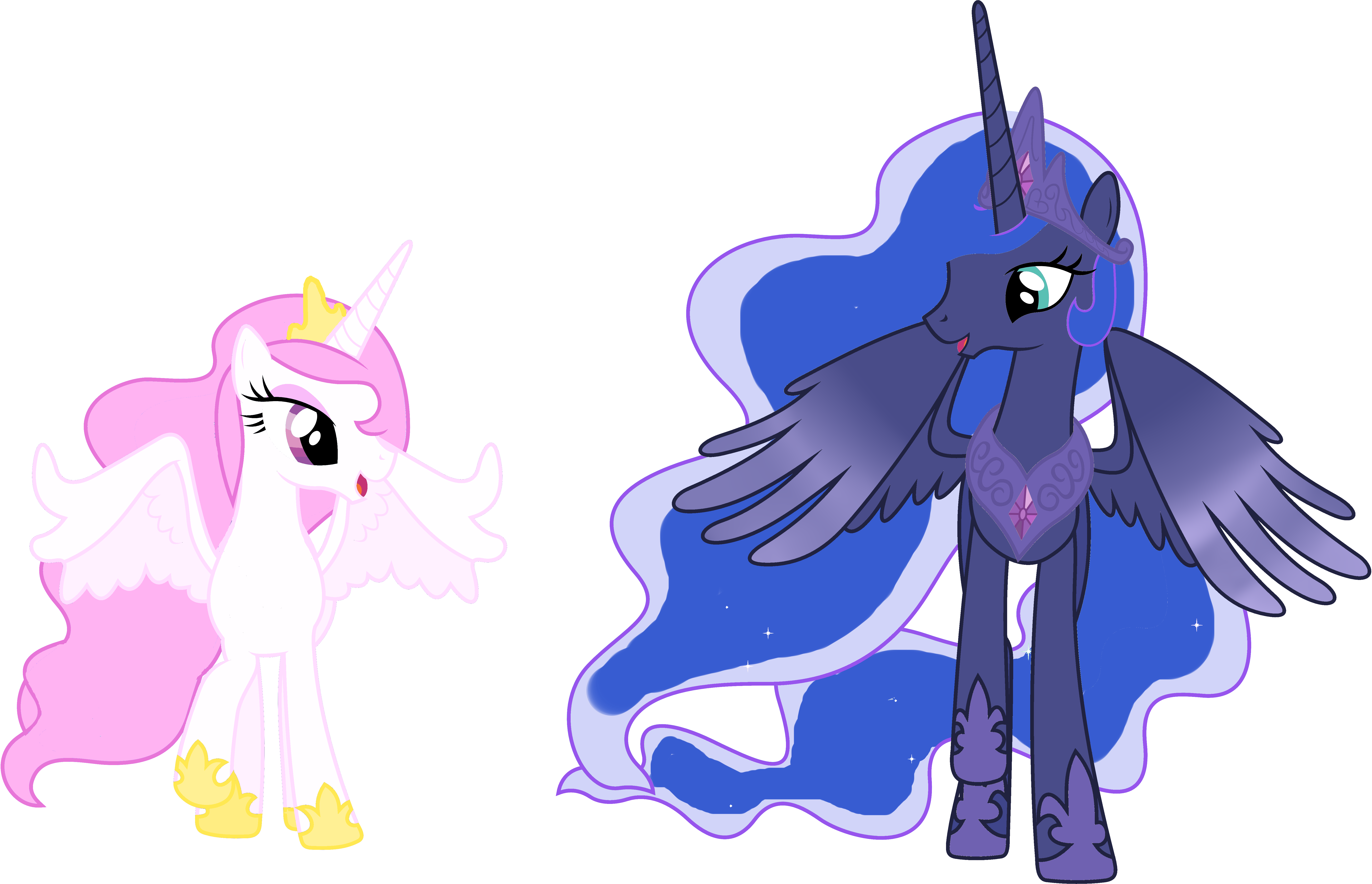 #631488 - safe, artist:threecolouredducks, princess celestia, princess ...