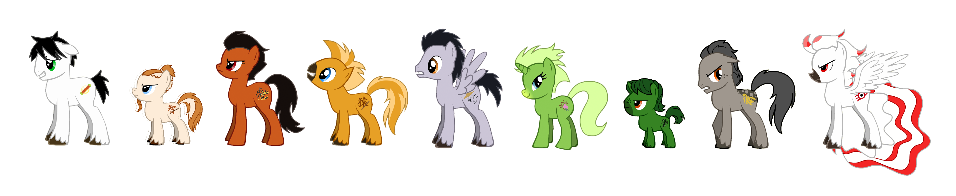 #637246 - safe, artist:dolphinmoana, pony creator, dragon warrior ...