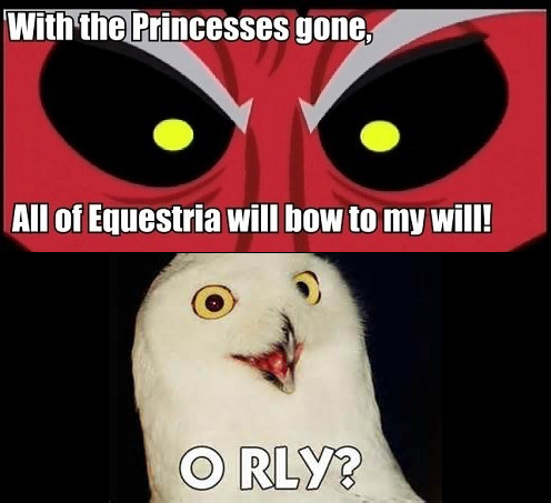 #640481 - safe, exploitable meme, meme, o rly, tirek vs everyone meme, ytmnd - Derpibooru