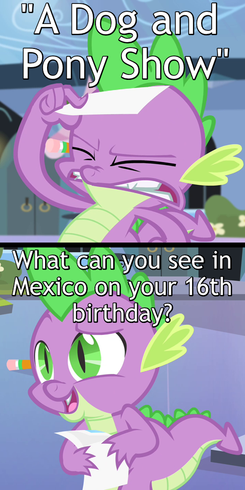 #619035 - suggestive, edit, edited screencap, screencap, spike ...