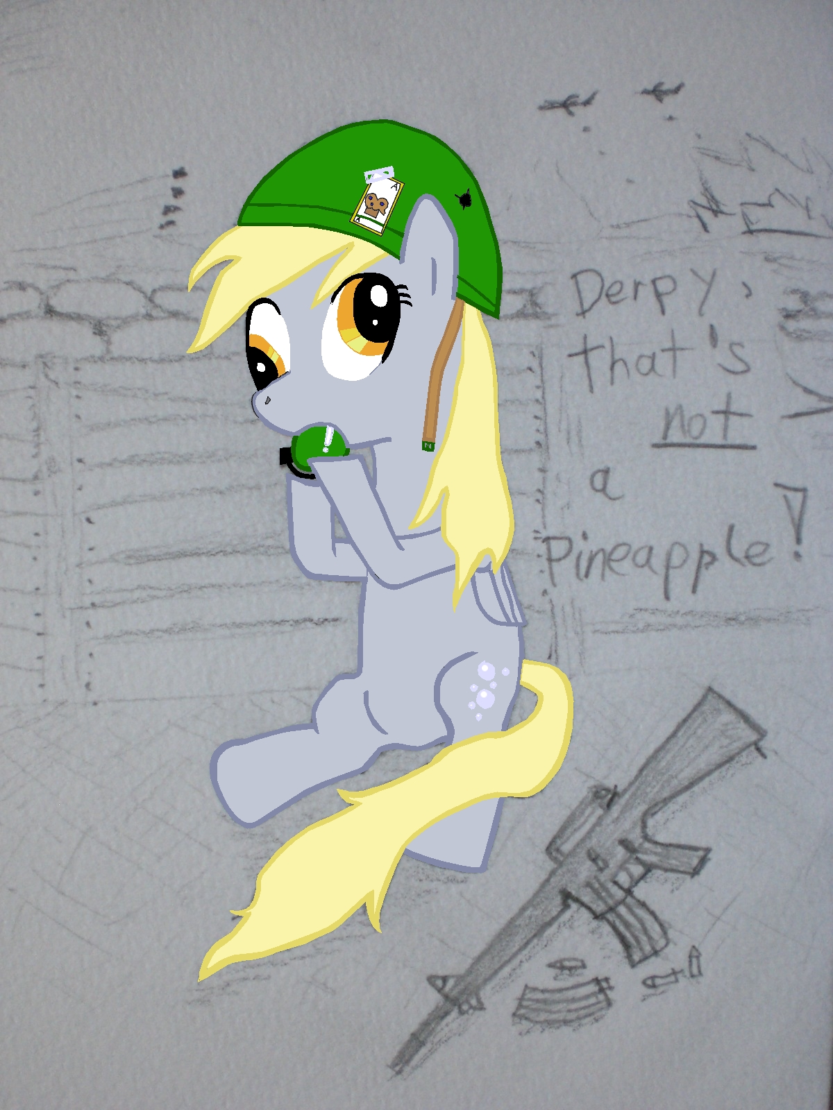 #645991 - semi-grimdark, artist:dennyhooves, derpy hooves, pegasus ...