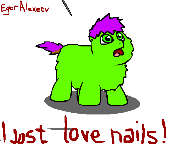 #675484 - grimdark, grotesque, artist:egoralexeev, fluffy pony ...