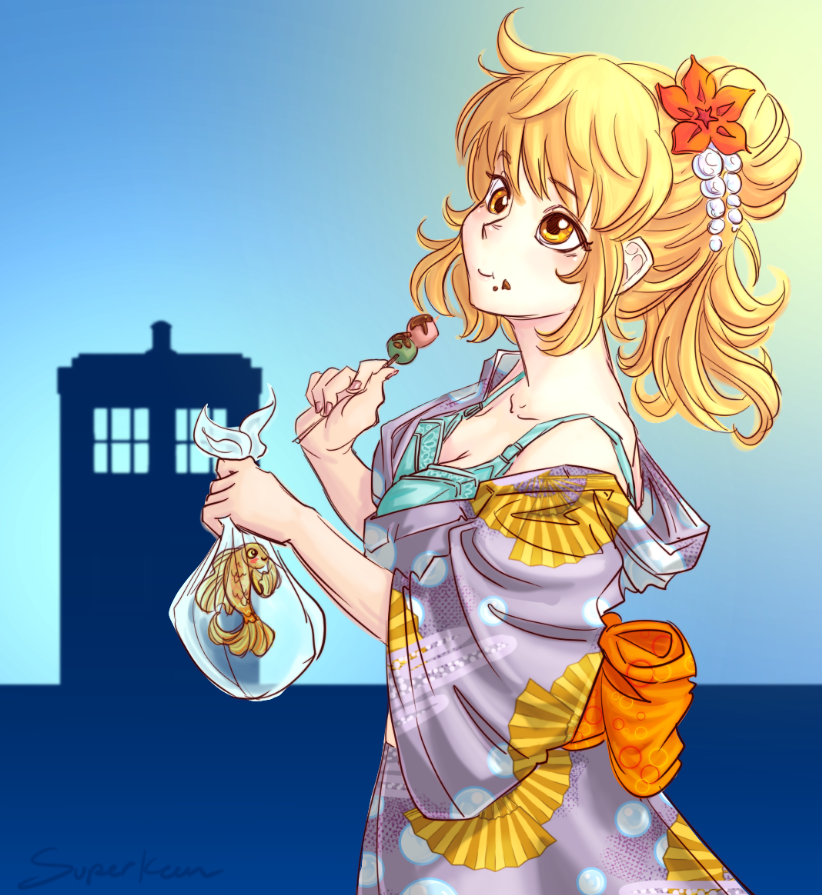 #698456 - safe, artist:superkeen, derpy hooves, goldfish, human ...