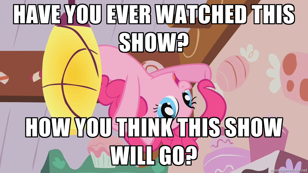 #719624 - safe, pinkie pie, fourth wall, homestar runner, image macro ...