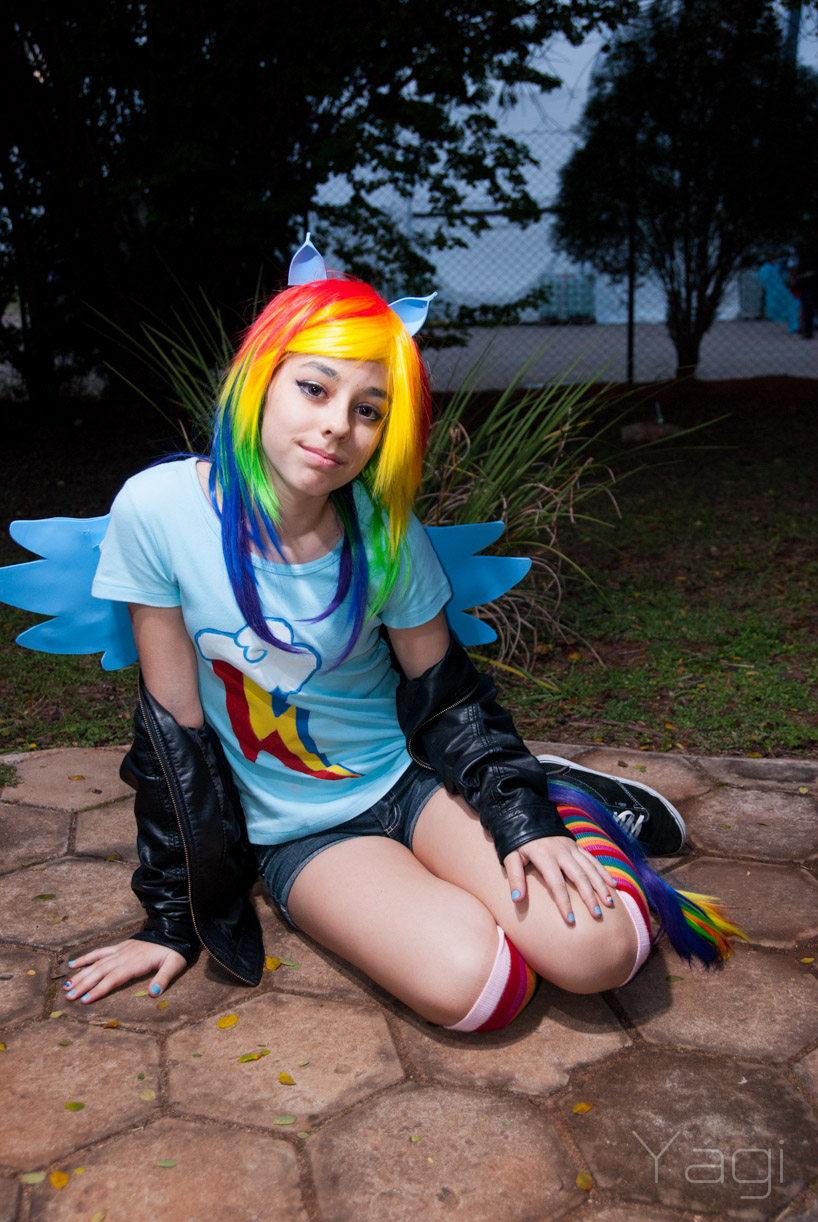 #728349 - safe, rainbow dash, human, g4, cosplay, irl, irl human, photo ...