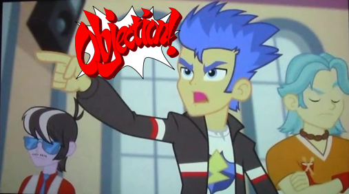 #731781 - safe, edit, screencap, brawly beats, flash sentry, ringo ...