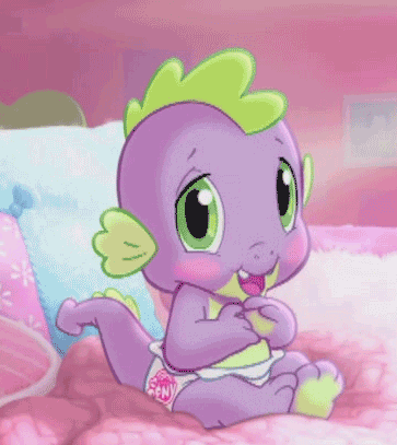 #715943 - safe, spike, animated, baby, baby spike, diaper, extreme ...