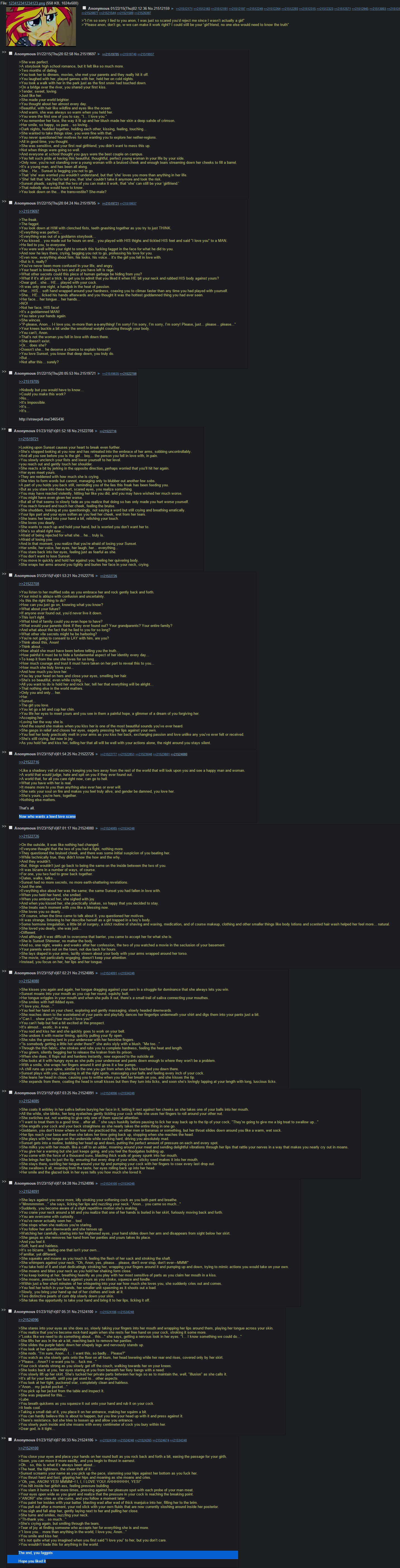 #813418 - explicit, sunset shimmer, oc, oc:anon, g4, /mlp/, 4chan ...