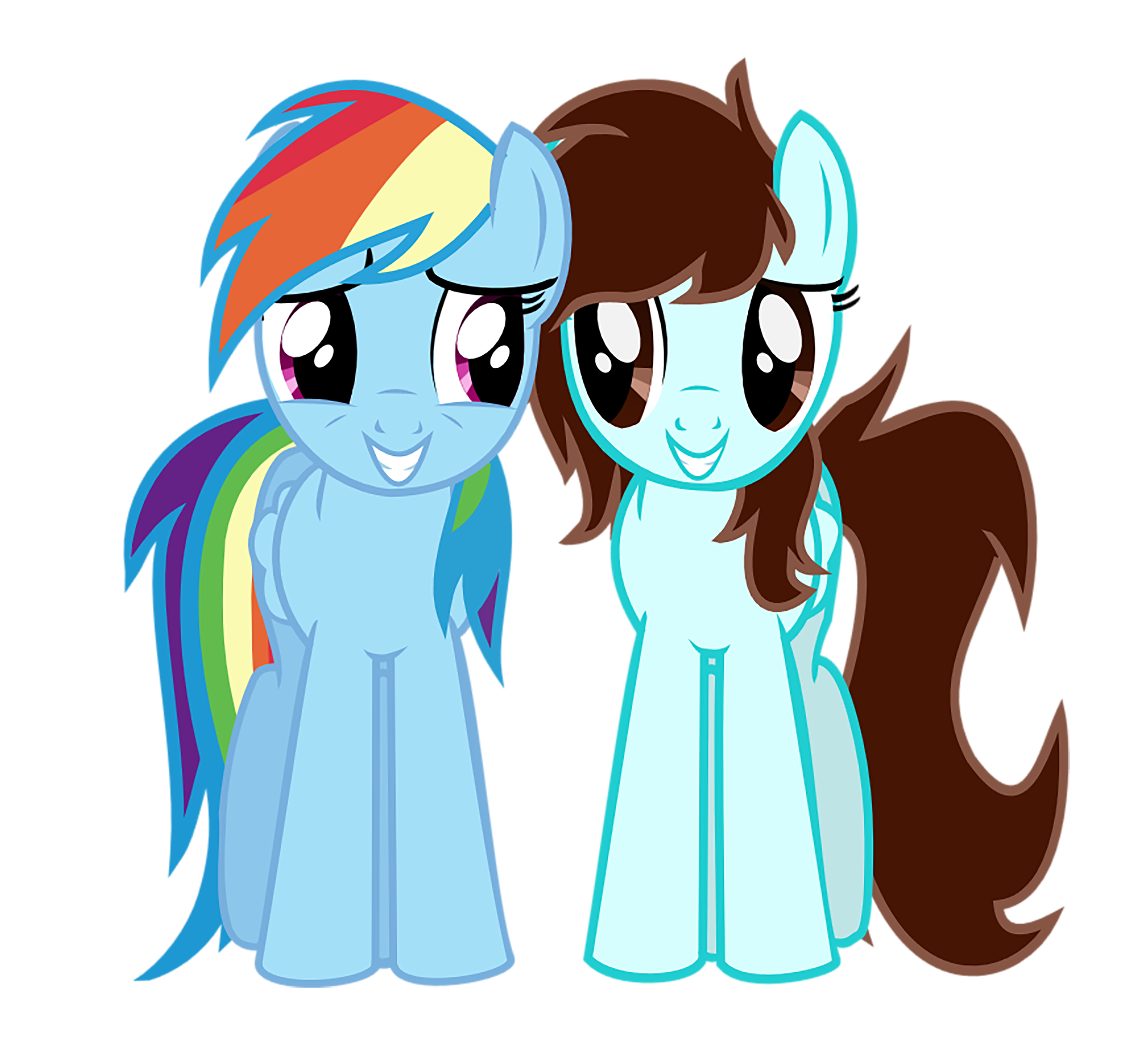 #998515 - safe, artist:linormusicbeatpone, rainbow dash, oc, oc ...