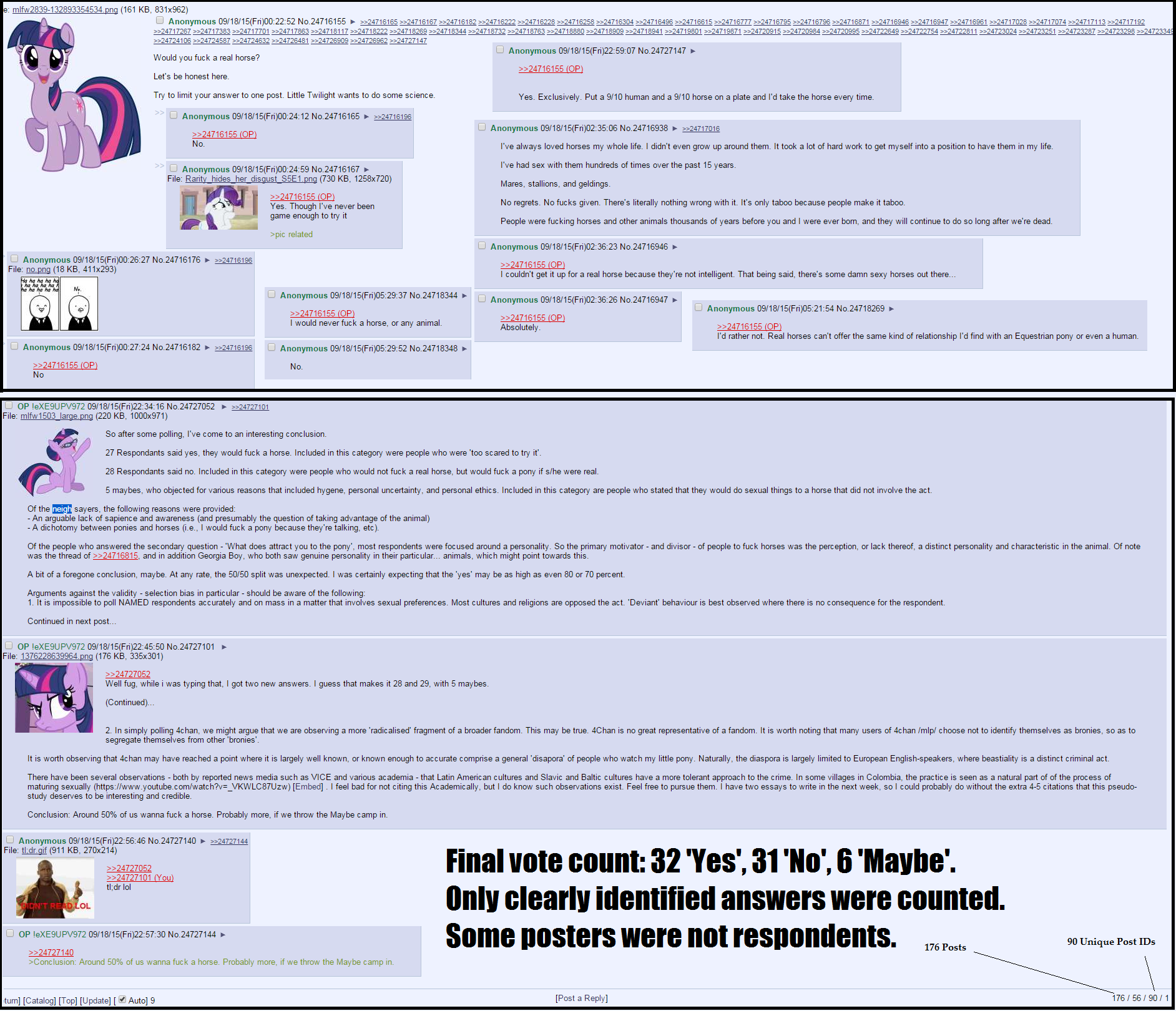#992985 - explicit, twilight sparkle, g4, /mlp/, 4chan, 4chan screencap ...