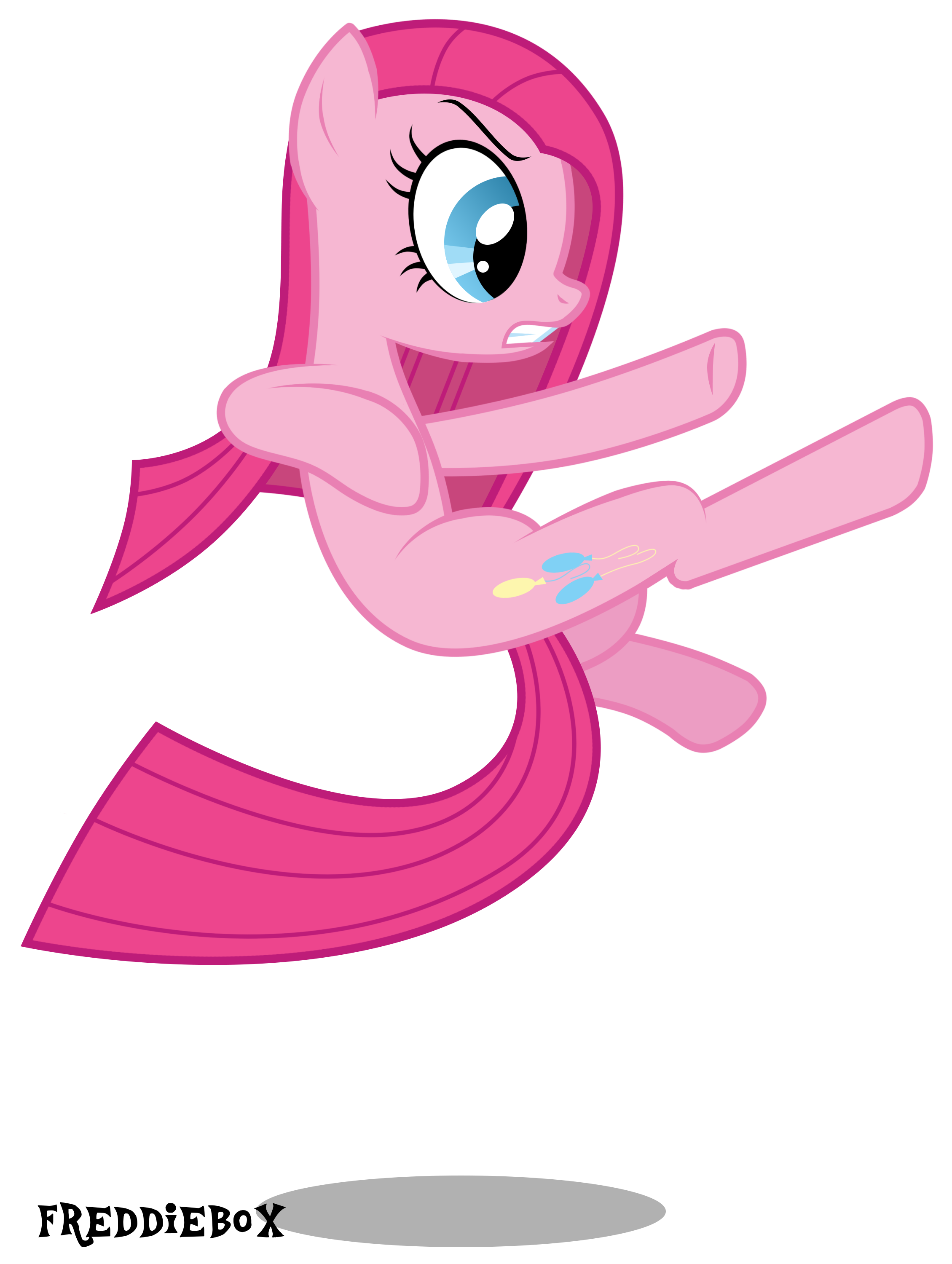 #1013518 - safe, artist:brony-works, pinkie pie, female, kick ...