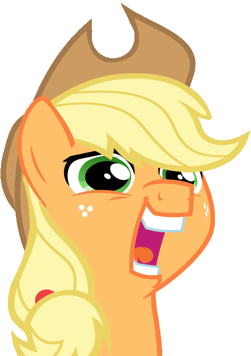 #994264 - animated, applejack, artist:paragonaj, creepy, faic, fashion ...