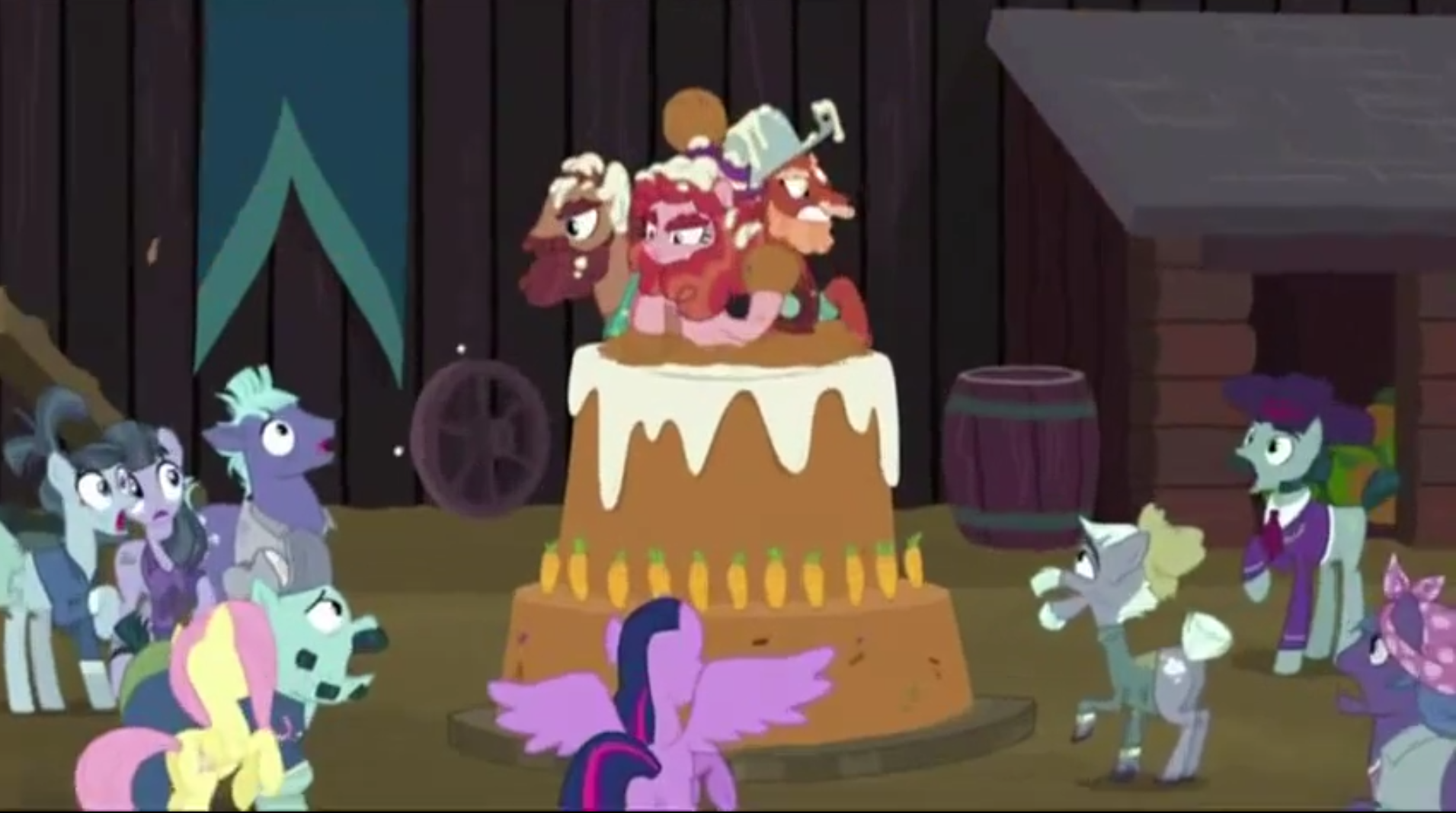 #1022698 - safe, screencap, buzzsaw mccolt, dusty mccolt, fluttershy ...