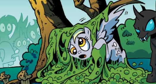 #1043175 - safe, derpy hooves, changeling, pegasus, pony, idw, the ...