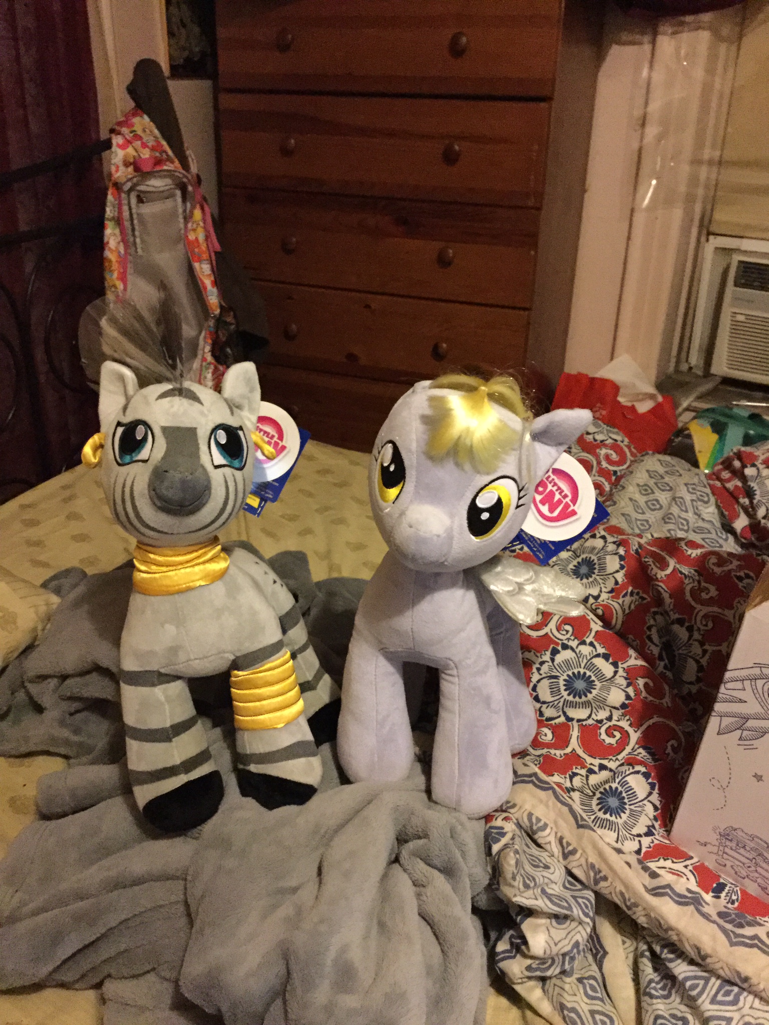 #1043935 - safe, derpy hooves, zecora, pegasus, pony, zebra, build-a ...