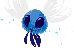 #1044616 - safe, artist:remmmy, parasprite, ambiguous gender, doodle or ...