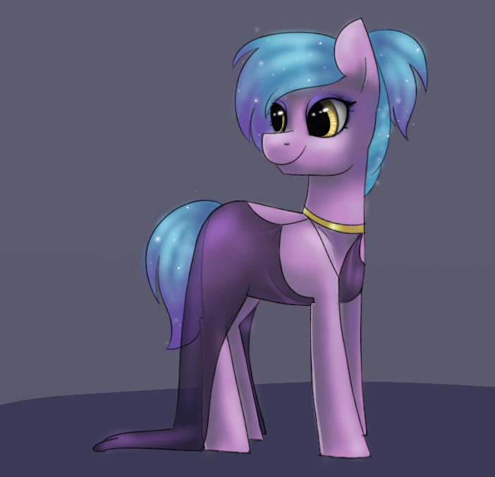 #1053065 - safe, artist:amber flicker, oc, oc only, oc:watercolor wishes, alternate hairstyle ...