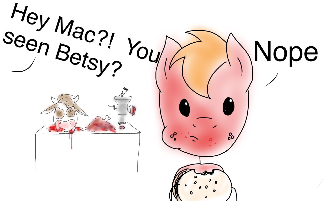 #829936 - grimdark, grotesque, artist:fafiacmod, big macintosh, earth ...