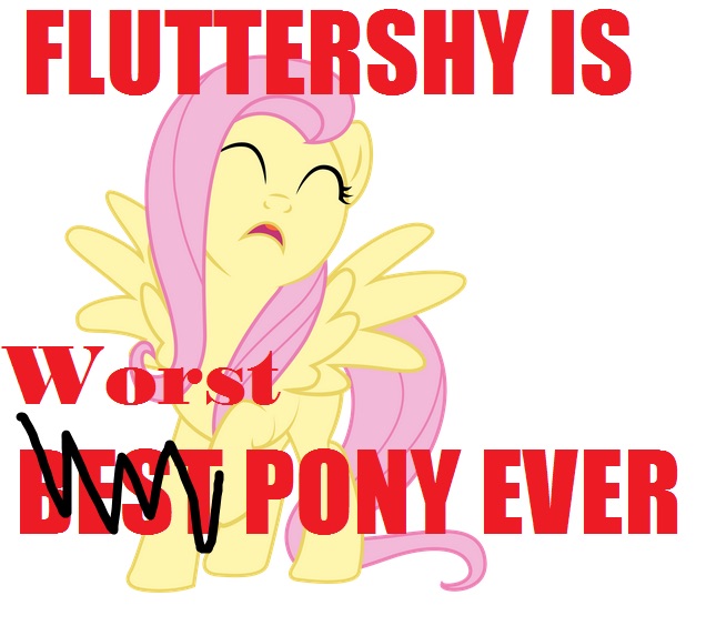 #834294 - safe, edit, fluttershy, blatant lies, downvote bait, image ...