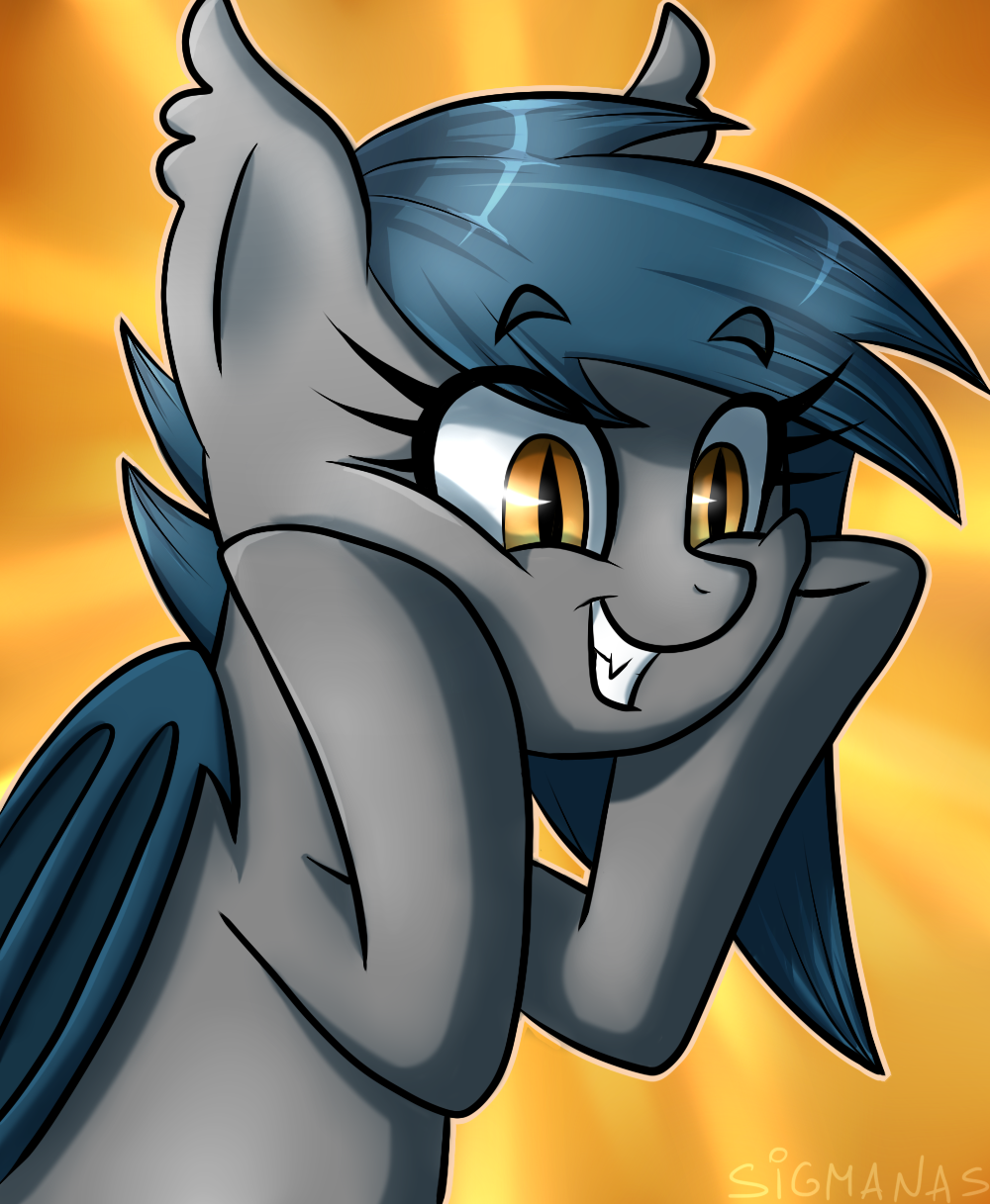 #848159 - safe, artist:sigmanas, oc, oc only, oc:speck, bat pony, pony ...