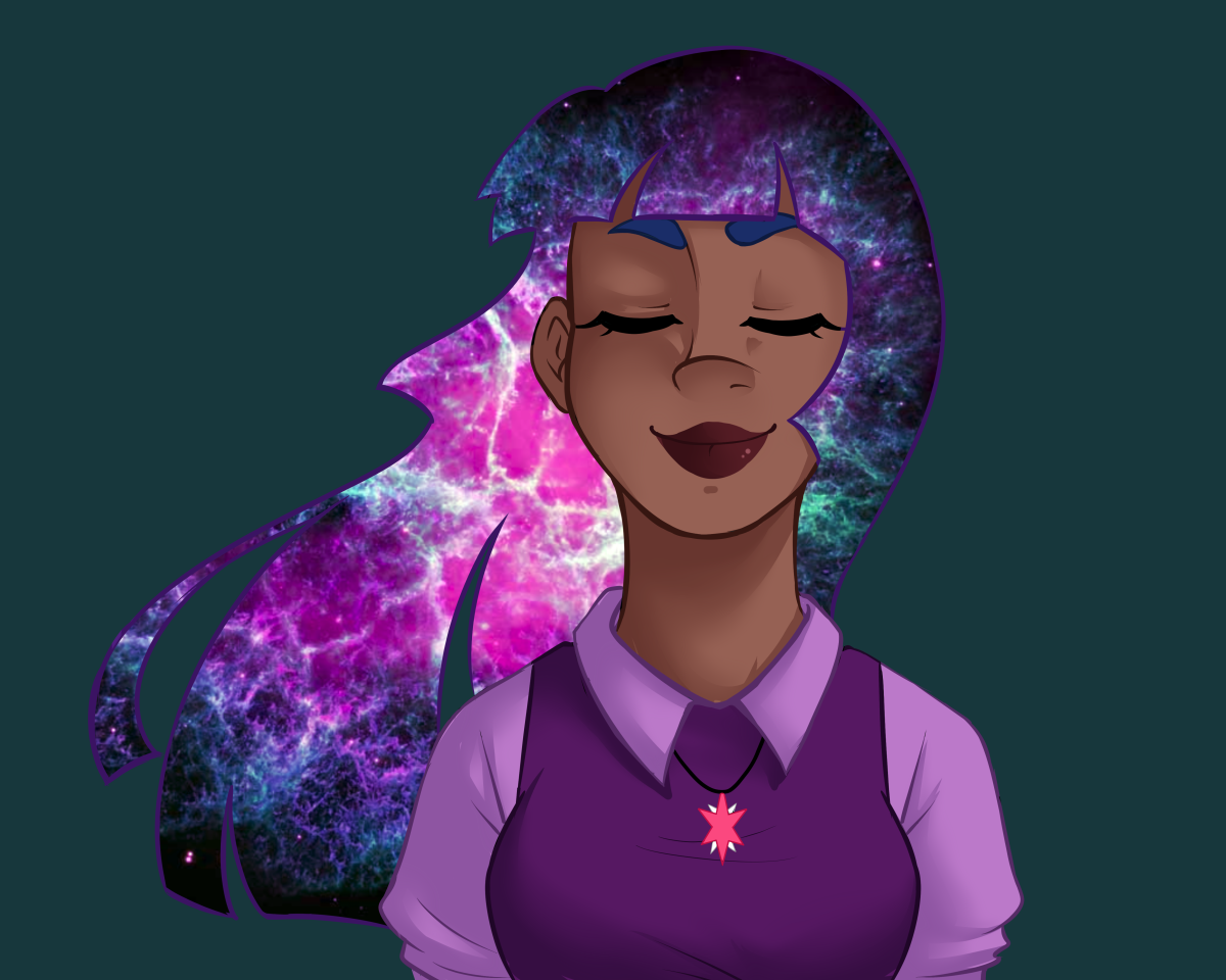 #848774 - safe, artist:emberfan11, twilight sparkle, human, dark skin ...