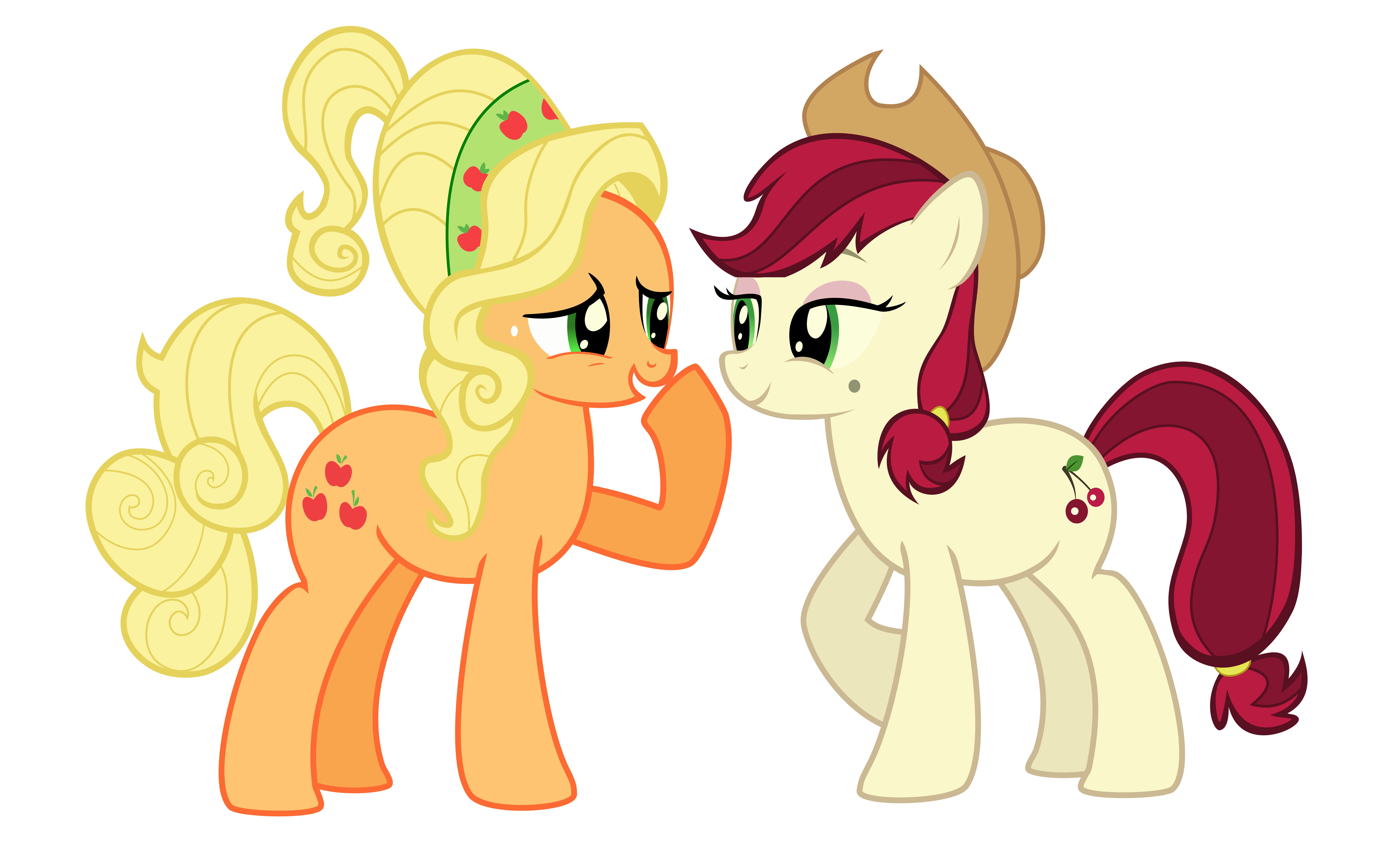 #860441 - safe, artist:ispincharles, applejack, cherry jubilee, earth ...
