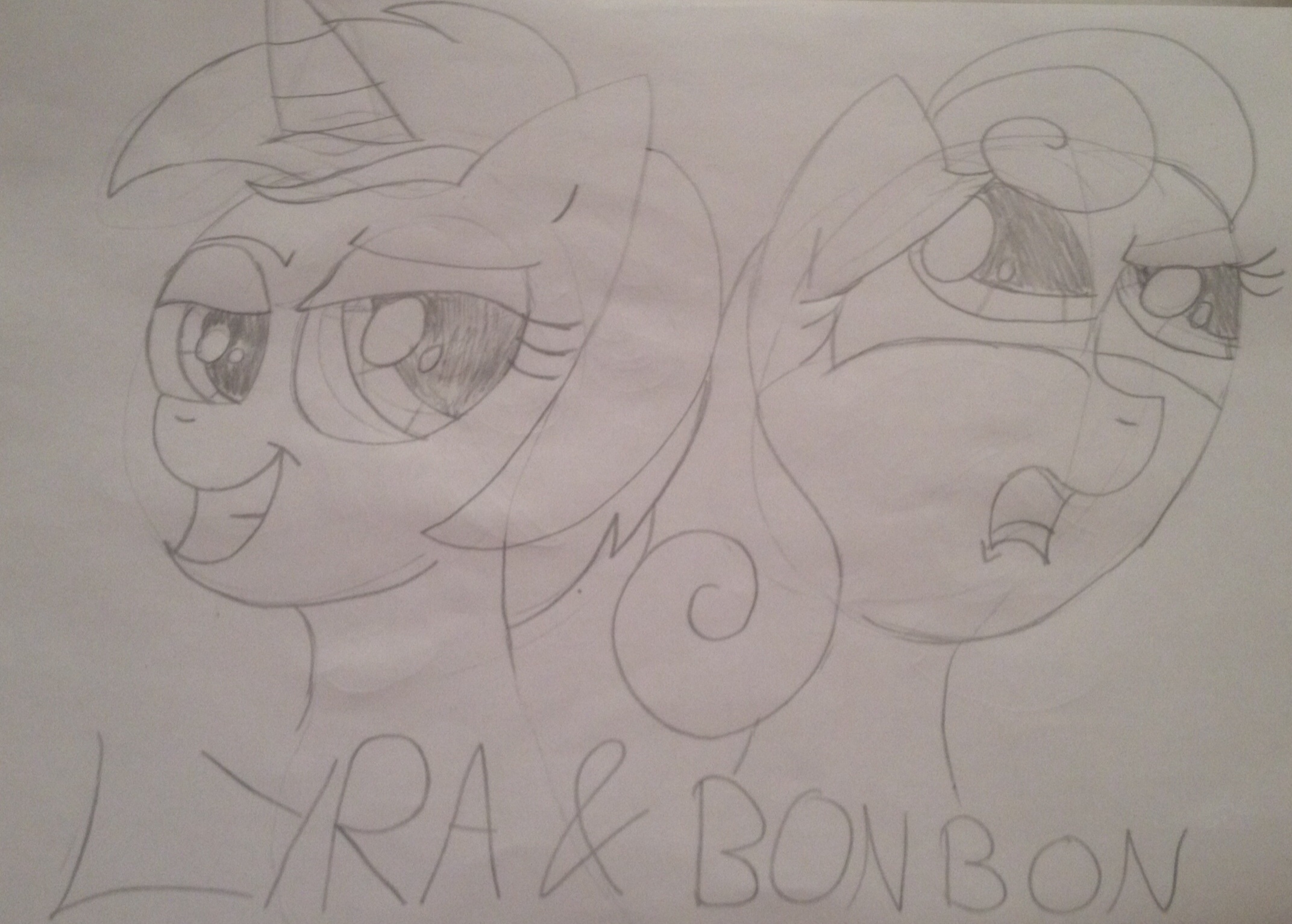 #845238 - safe, bon bon, lyra heartstrings, sweetie drops, annoyed ...