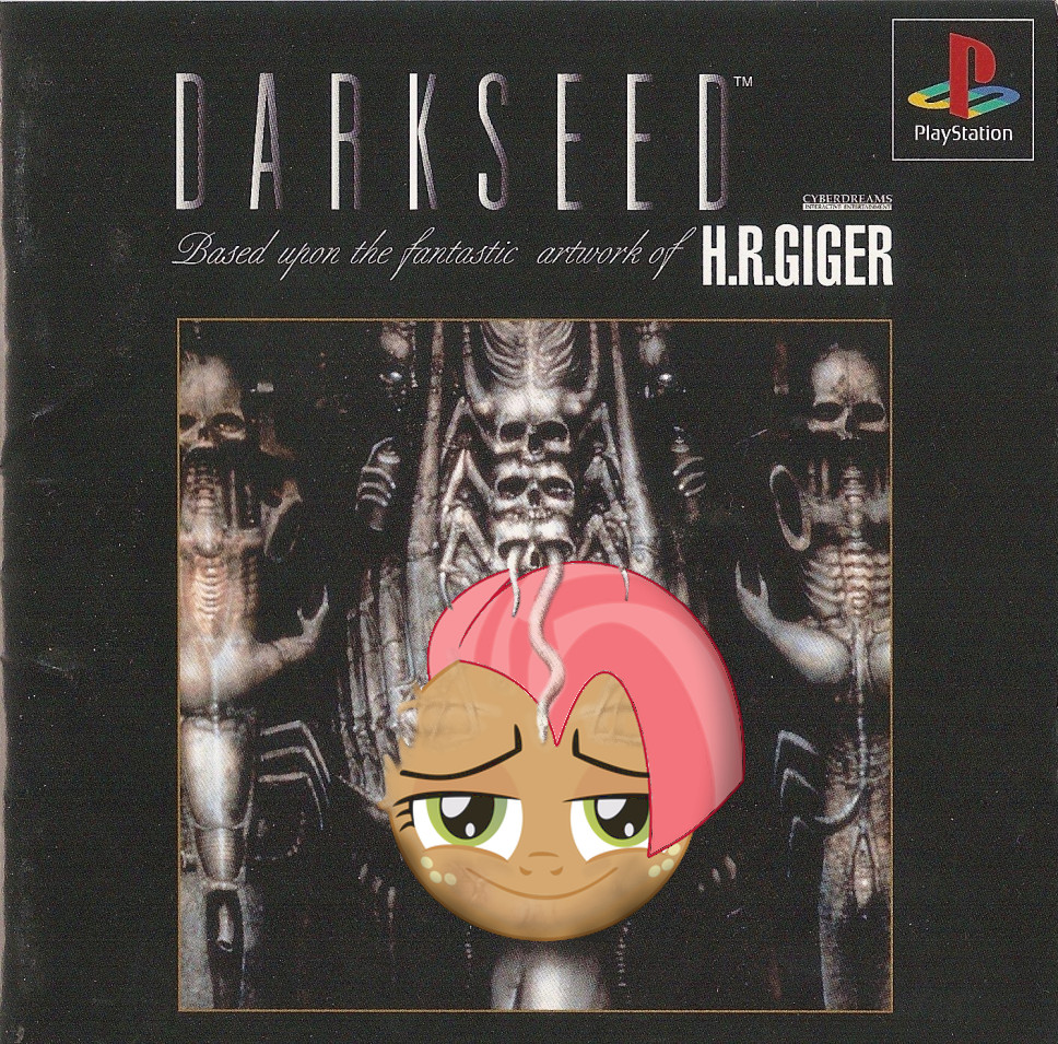 #908982 - safe, babs seed, darkseed, hr giger, ponified, video game ...