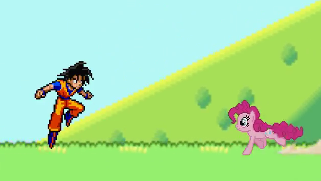 #913584 - safe, pinkie pie, smile hd, g4, crossover, dragon ball ...