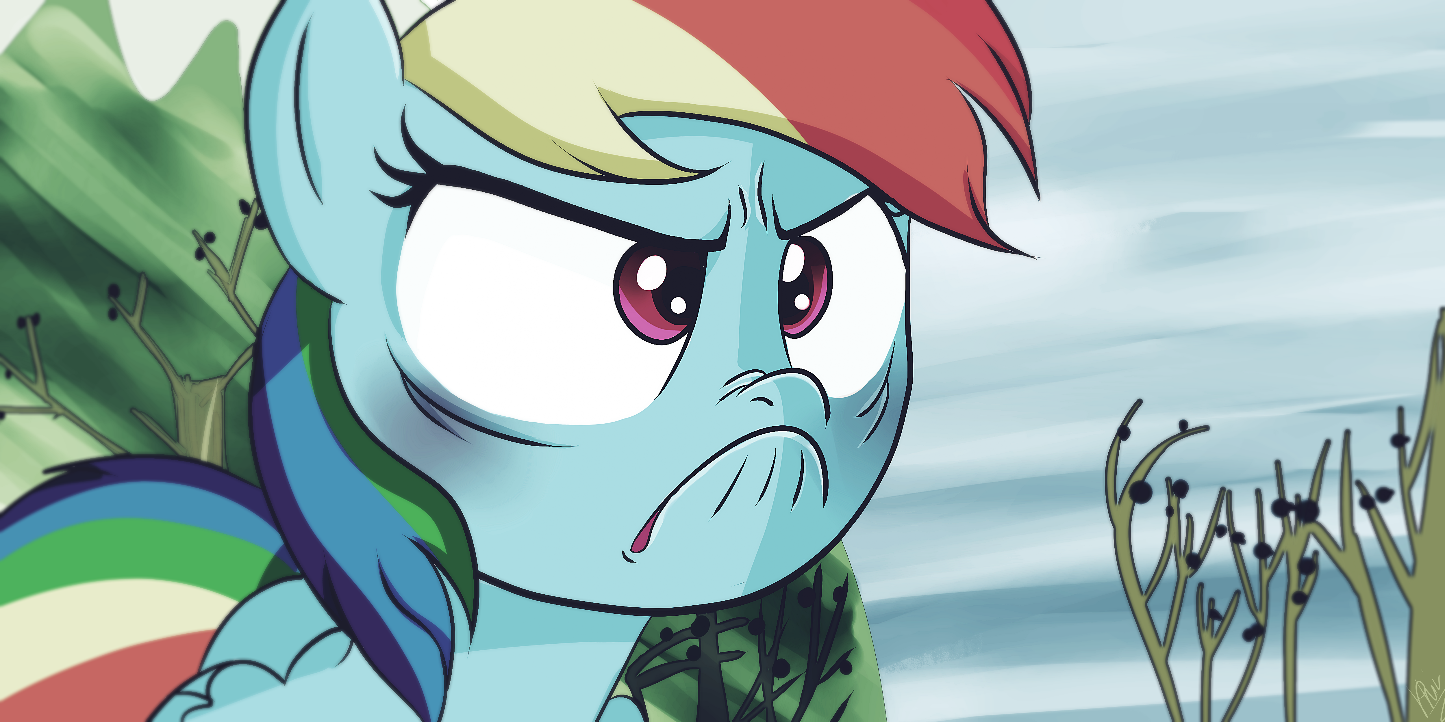 944935 Safe Artist Phinbella Flynn Rainbow Dash G4 My Little