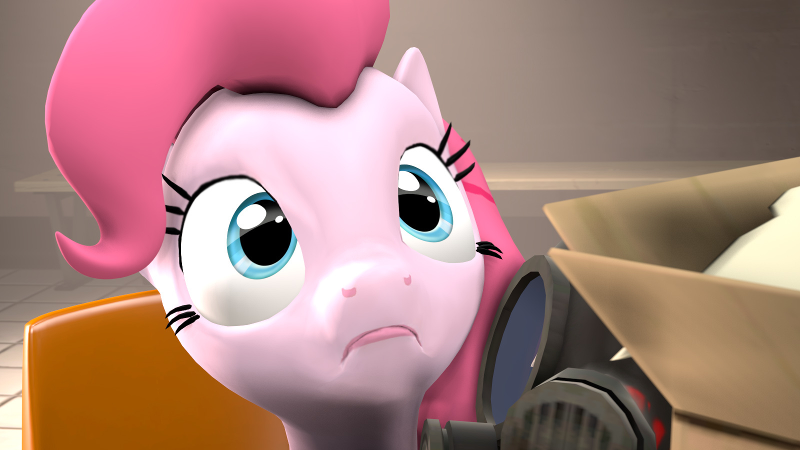 #947658 - safe, artist:askpinkiepyro, pinkie pie, 3d, askpinkiepyro ...