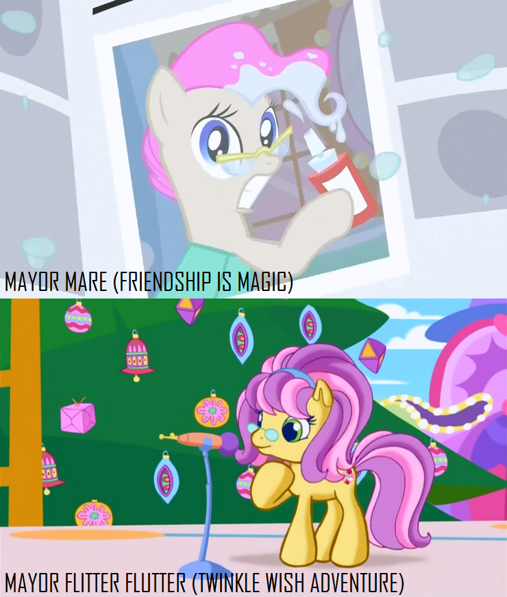 #961651 - safe, screencap, mayor flitter flutter, mayor mare, g3.5 ...