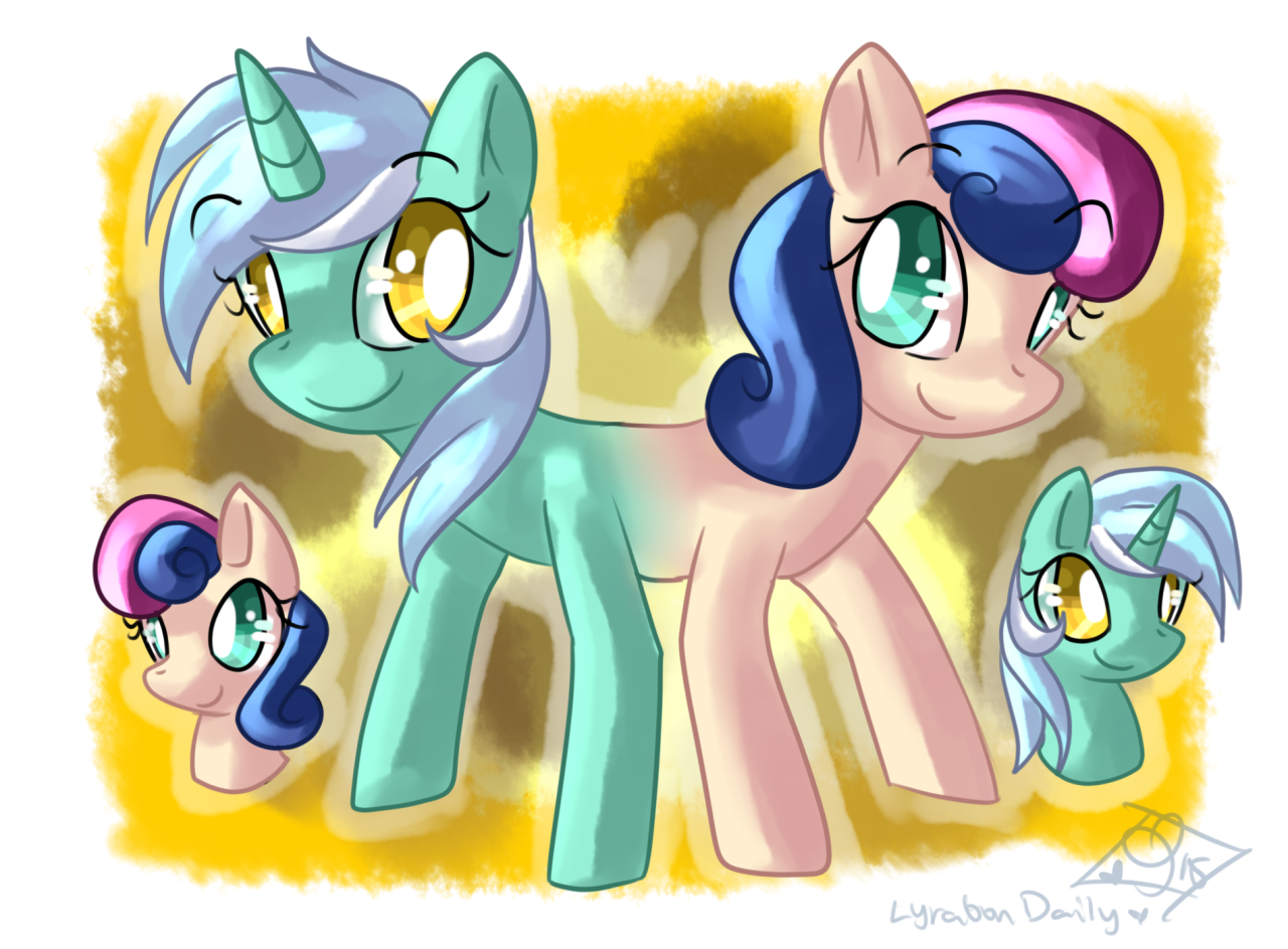 #950185 - safe, bon bon, lyra heartstrings, sweetie drops, do ...