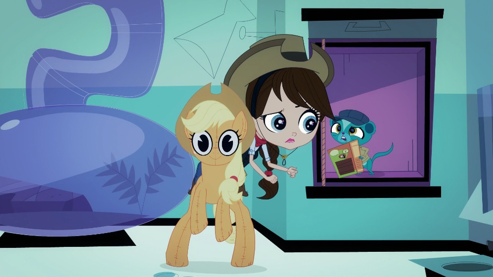 #1063268 - safe, screencap, applejack, applejack suit, blythe baxter ...