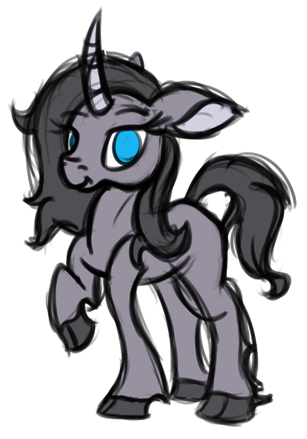 #1058076 - safe, artist:ramott, oleander (tfh), classical unicorn, them ...