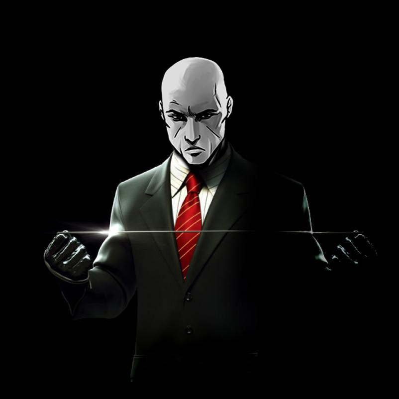 #1070822 - safe, artist:pencils, edit, oc, oc only, oc:anon, agent 47 ...