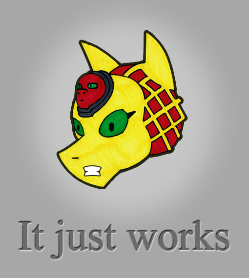 #1262292 - safe, artist:combatkaiser, pony, crossover, epitaph (stand ...