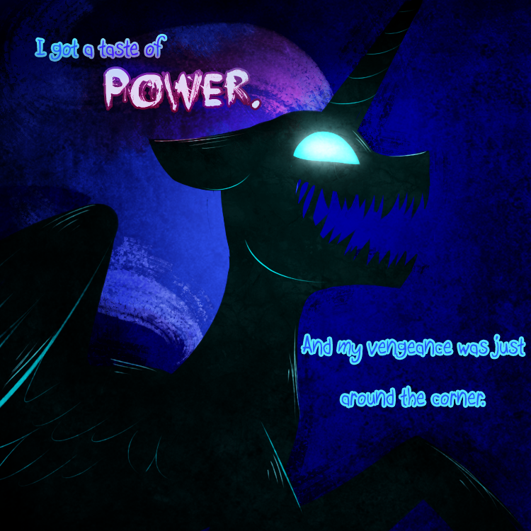 #1264475 - semi-grimdark, artist:cosmalumi, nightmare moon, princess ...