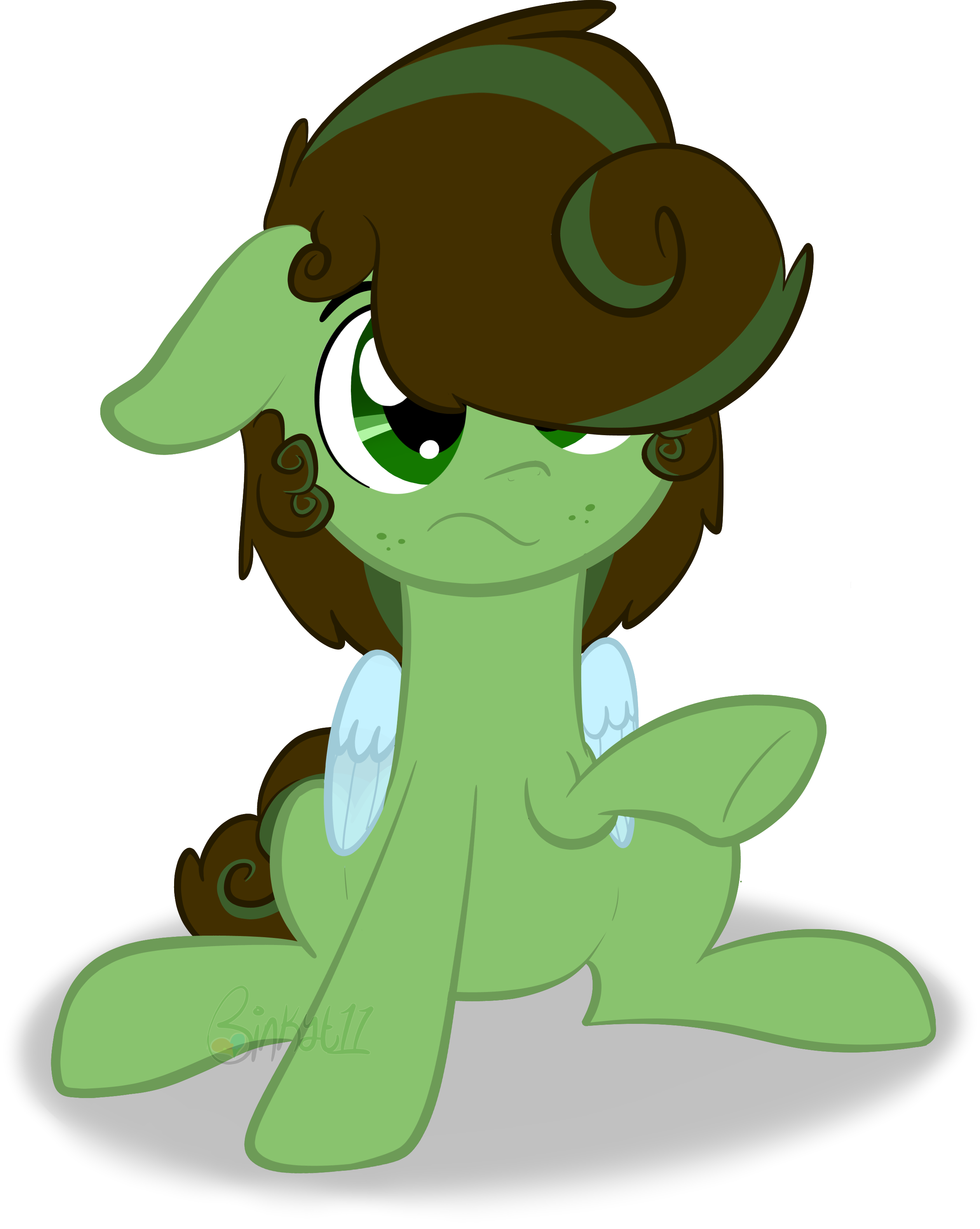 #1264652 - safe, artist:binkyt11, pegasus, pony, bad anatomy, colored ...