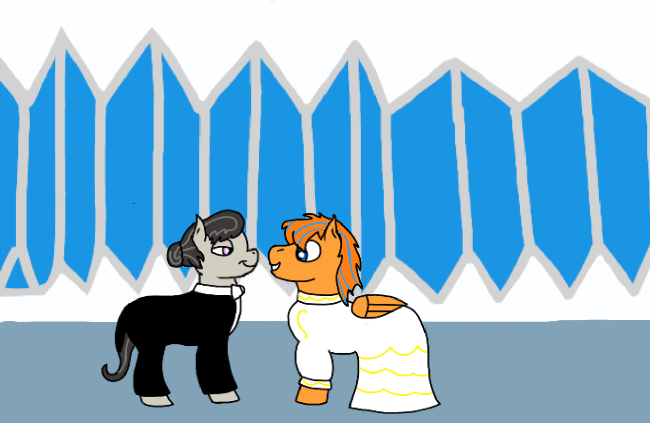 #1299708 - safe, octavia melody, oc, oc:cold front, pony, canon x oc ...