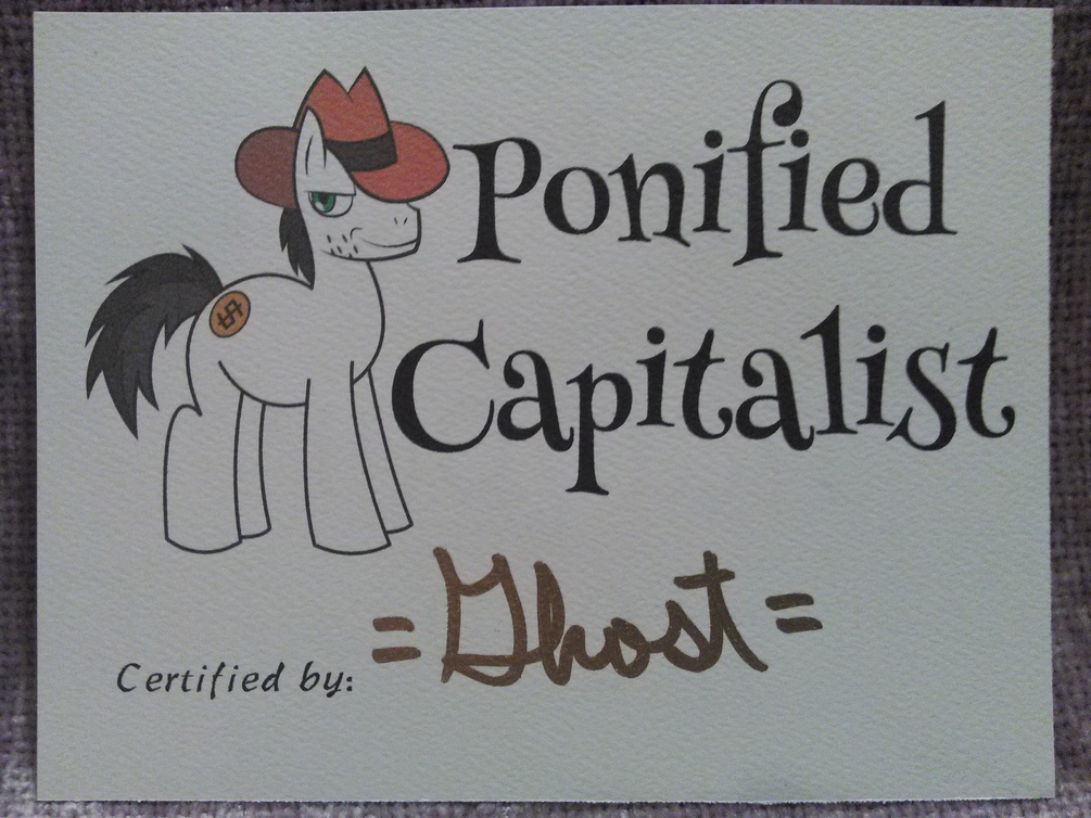 #1312310 - safe, oc, oc only, pony, autograph, capitalist, ponified ...