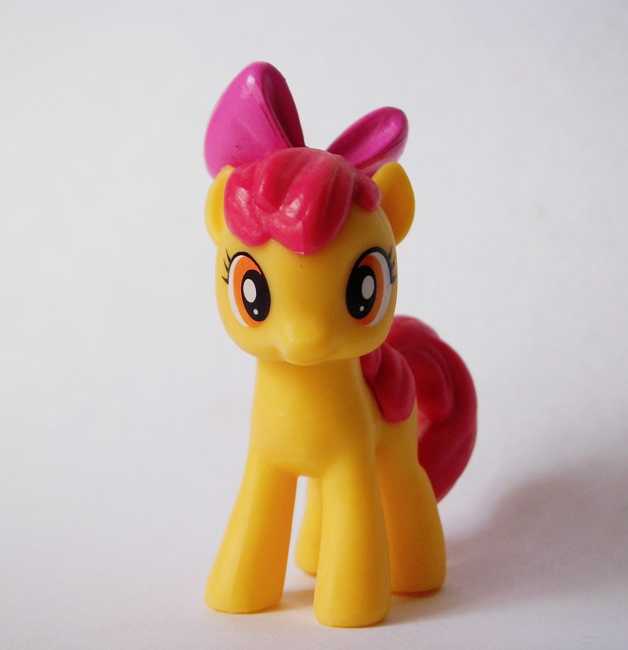 #1097768 - safe, apple bloom, female, figure, irl, photo, toy - Derpibooru